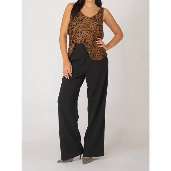 Dex | Pants & Jumpsuits | New Dex Pleated Wide Leg Trouser Pants In ...